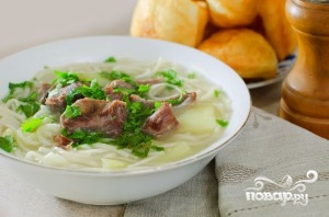 Кеспе с мясом - пошаговый рецепт с фото на Повар.ру