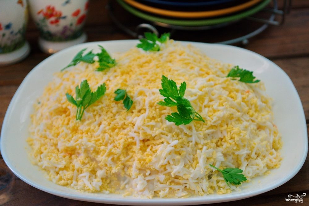 Салат "Марсель" с черносливом и корейской морковкой - пошаговый рецепт ...