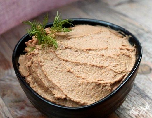 Паштет из куриной печени диетический - пошаговый рецепт с фото на Повар.ру